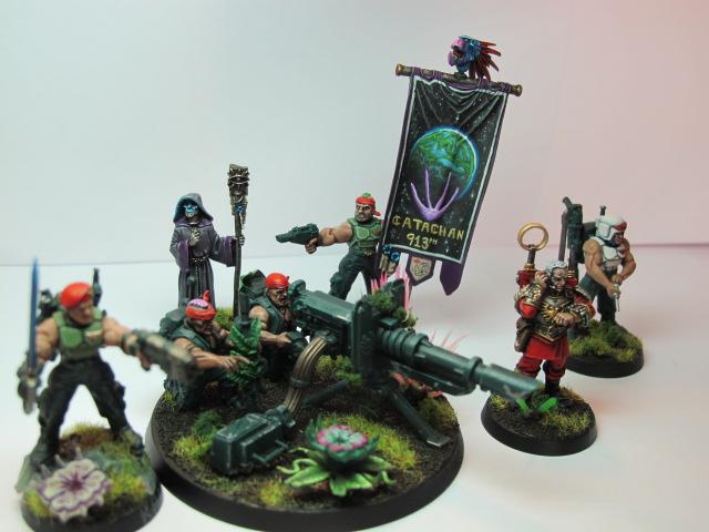 Astropath, Catachan, Company Command Squad, Jungle, Master Of Ordinance, Standard - Catachan ...